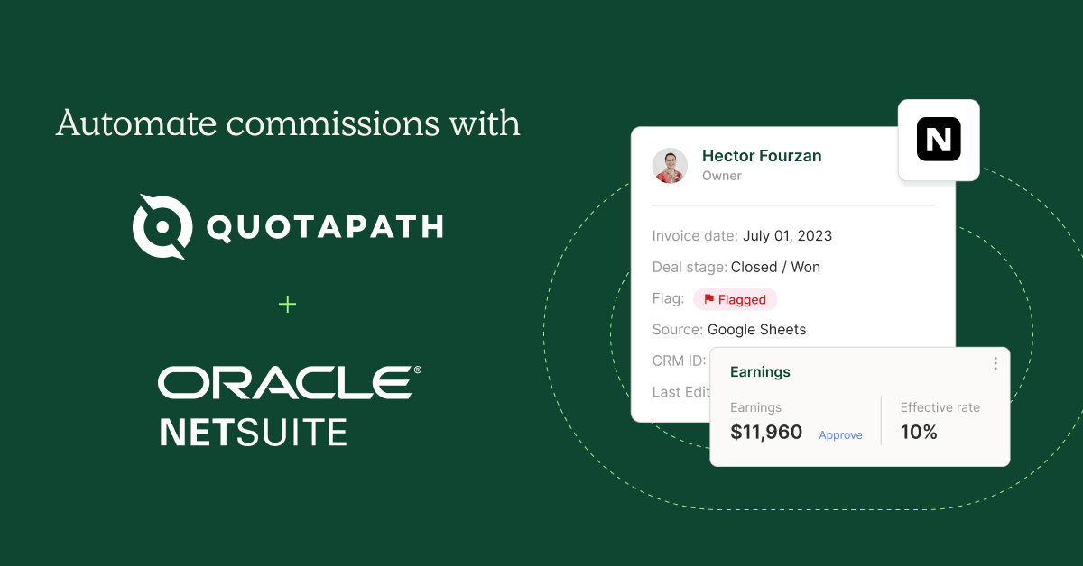Integrate with Oracle® NetSuite - QuotaPath
