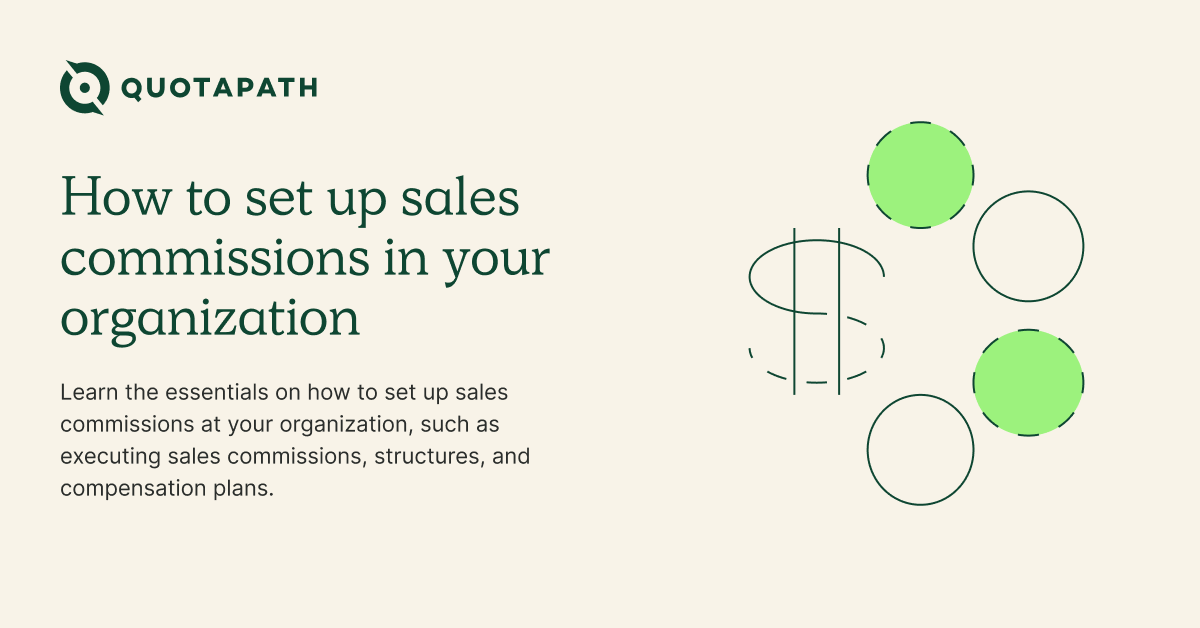 How to create a commission structure in your organization