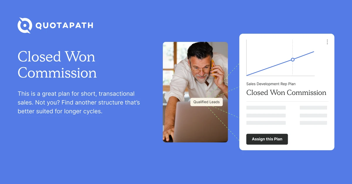 Closed Won Commission Plans - QuotaPath